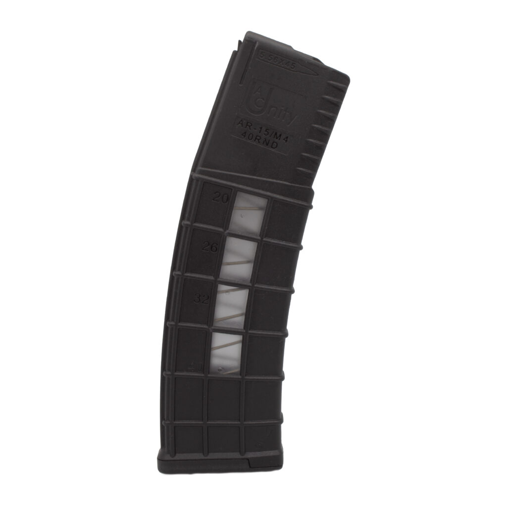 AC AR 15 Magazine 5.56x45mm 40rds with side window - AC-Unity